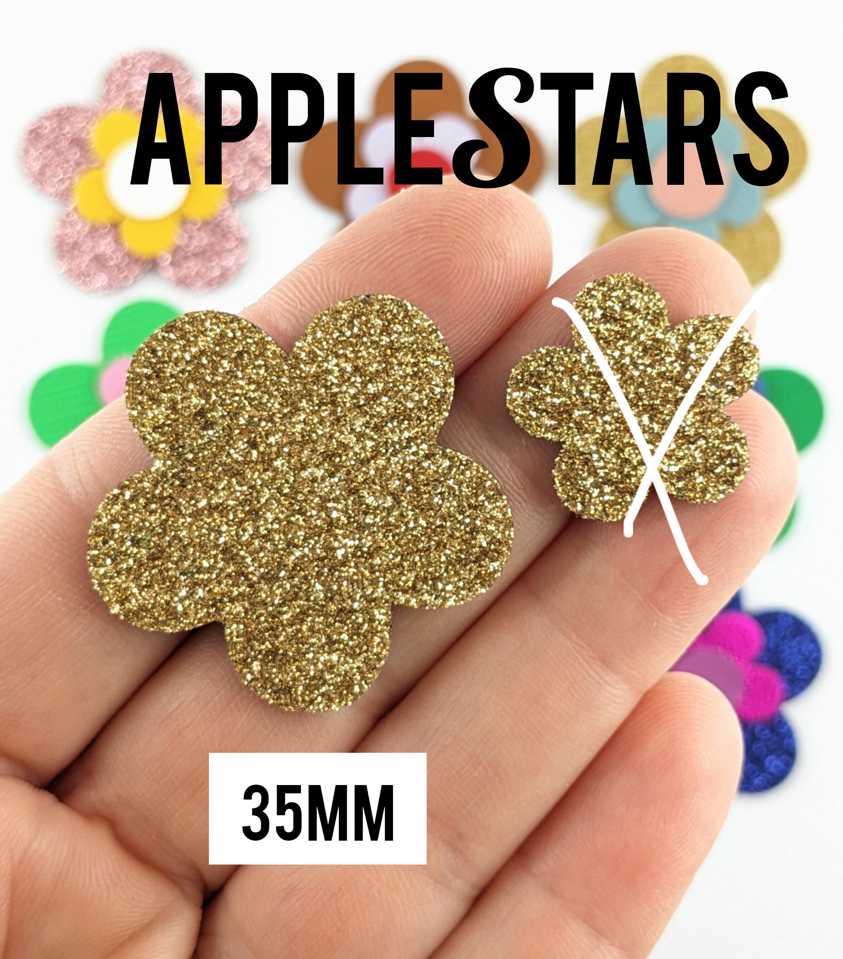 Fleur AppleStars Or 35mm